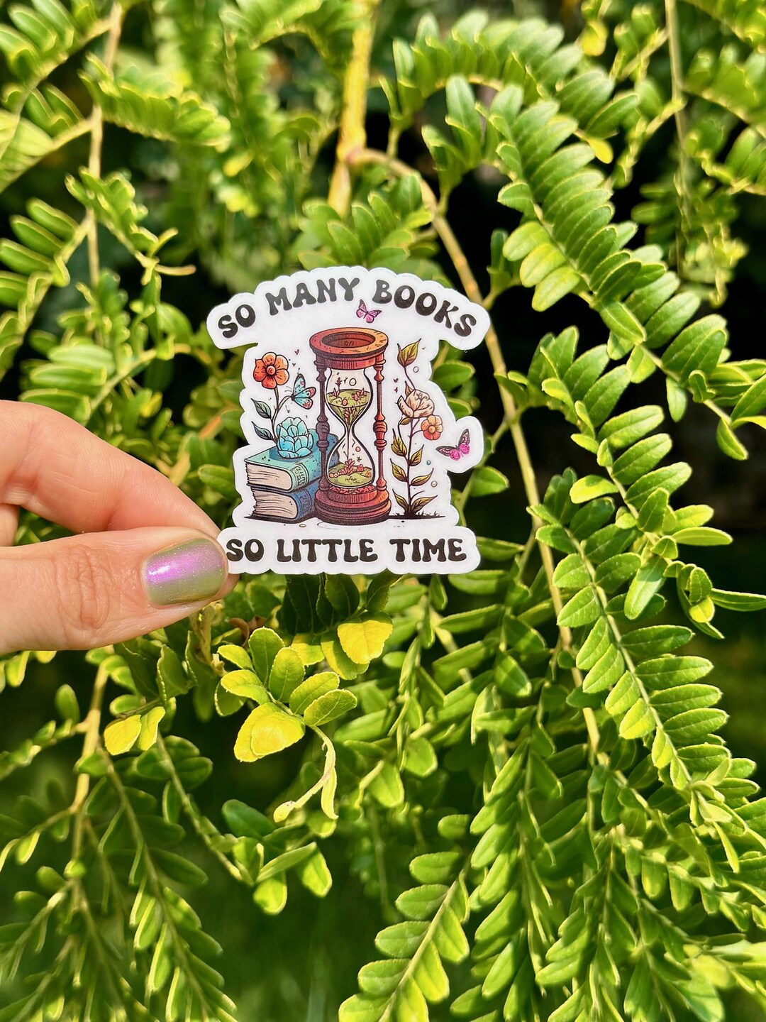 So Many Books so Little Time Sticker Book Sticker I Love Books Sticker ...