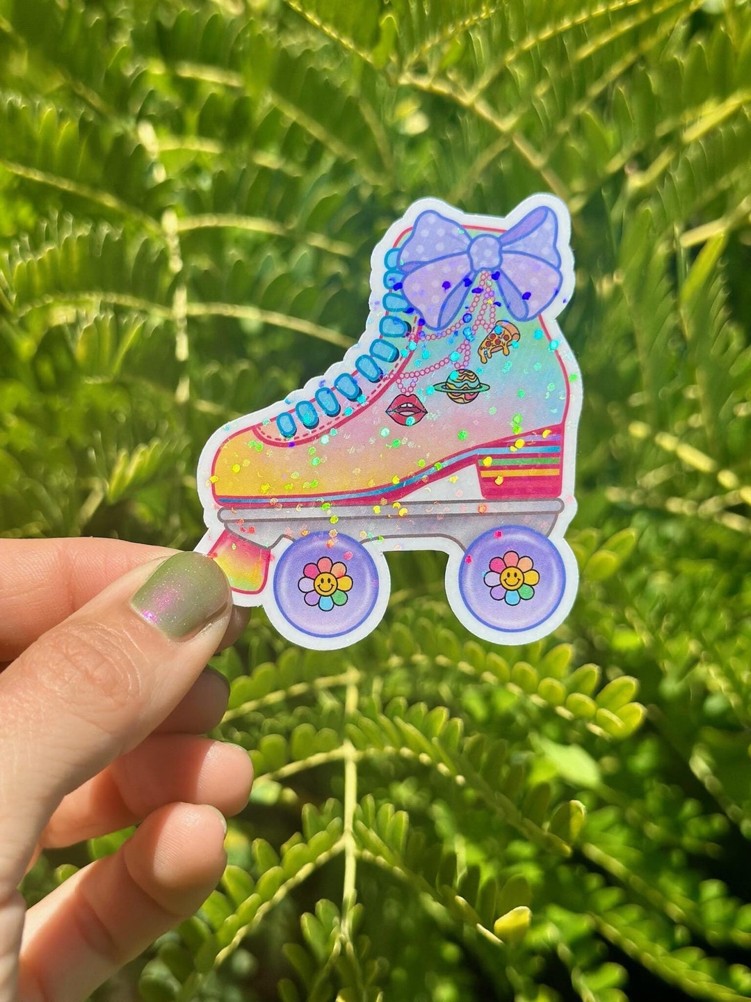 Roller Skate Sticker Roller Blade Sticker Y2K Sticker Preppy Sticker ...