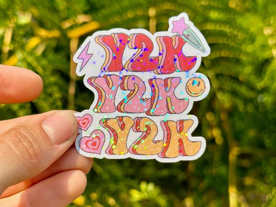 Retro Y2K Sticker Nostalgic Sticker 90s Sticker 2000s Sticker - Etsy