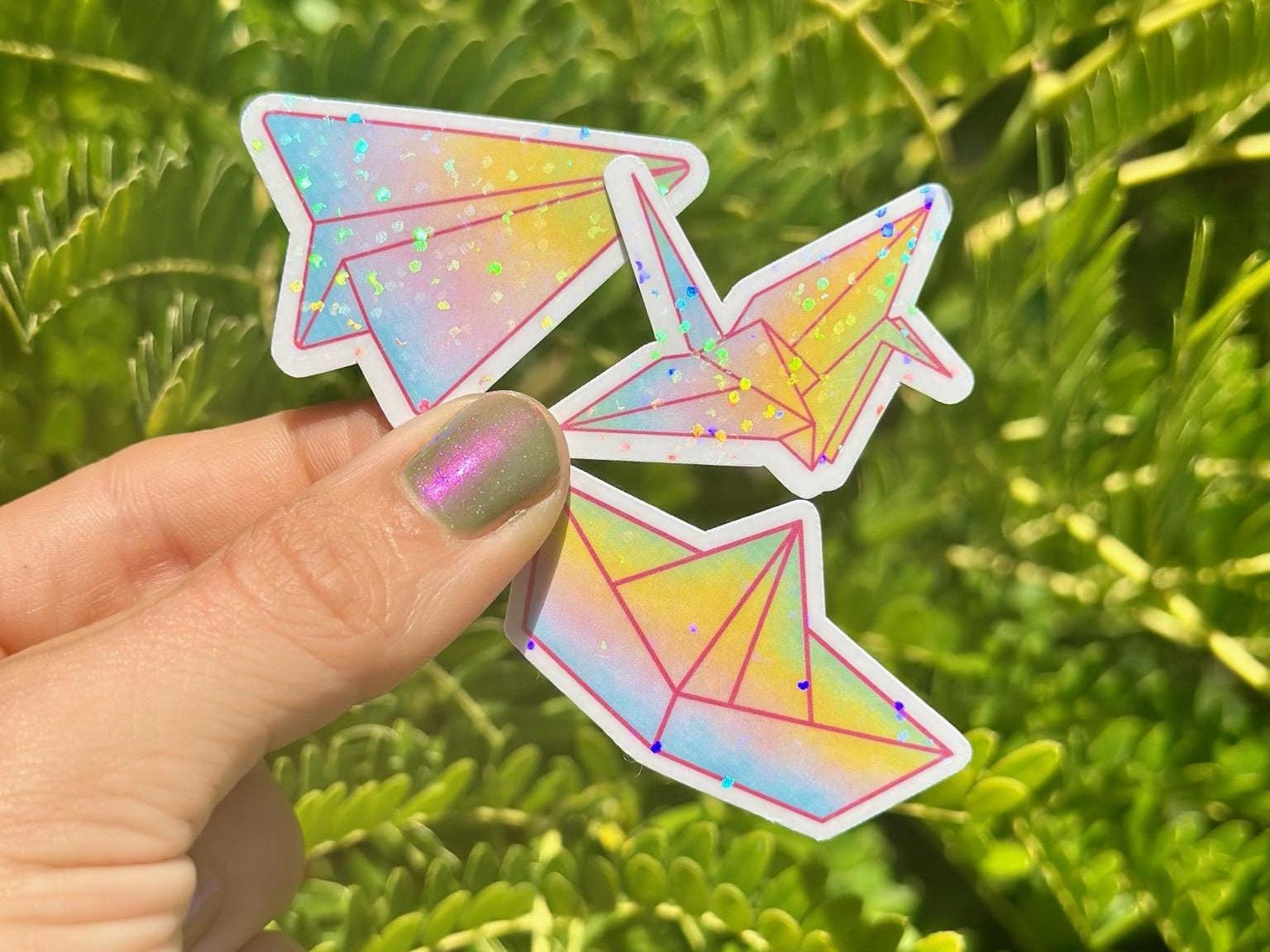 90s Stickers Preppy Stickers Throwback Stickers Paper Krane Paper Plane ...
