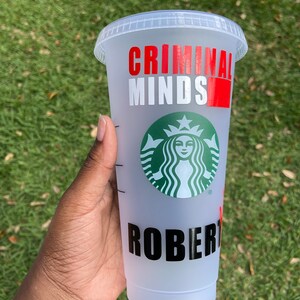 Spencer Reid Starbucks Cold Cup | Criminal Minds | Dr. Spencer Reid ...
