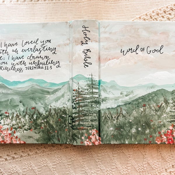 Wedding Bible Guest Book - Etsy