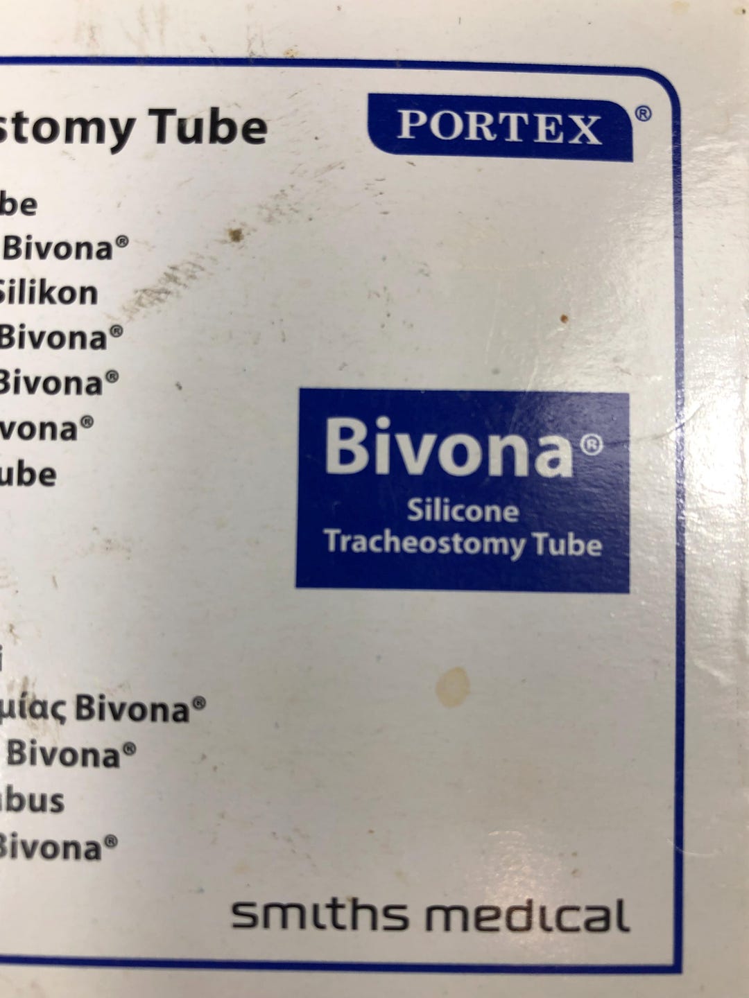 Bivona Neonatal Silicone Tracheostomy Tube Expired - Etsy