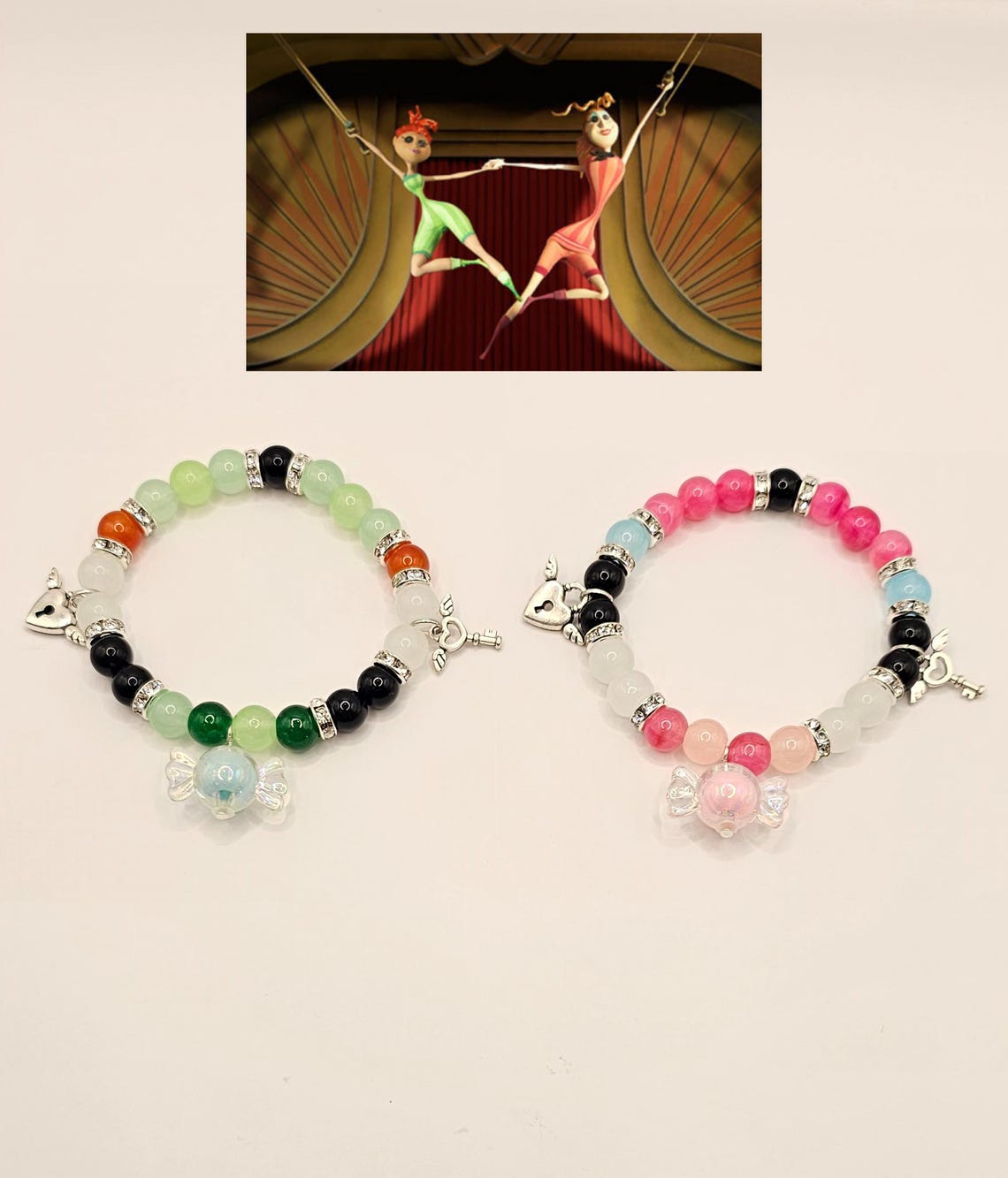Coraline Miss Spink and Miss Forcible Matching Bracelets - Etsy