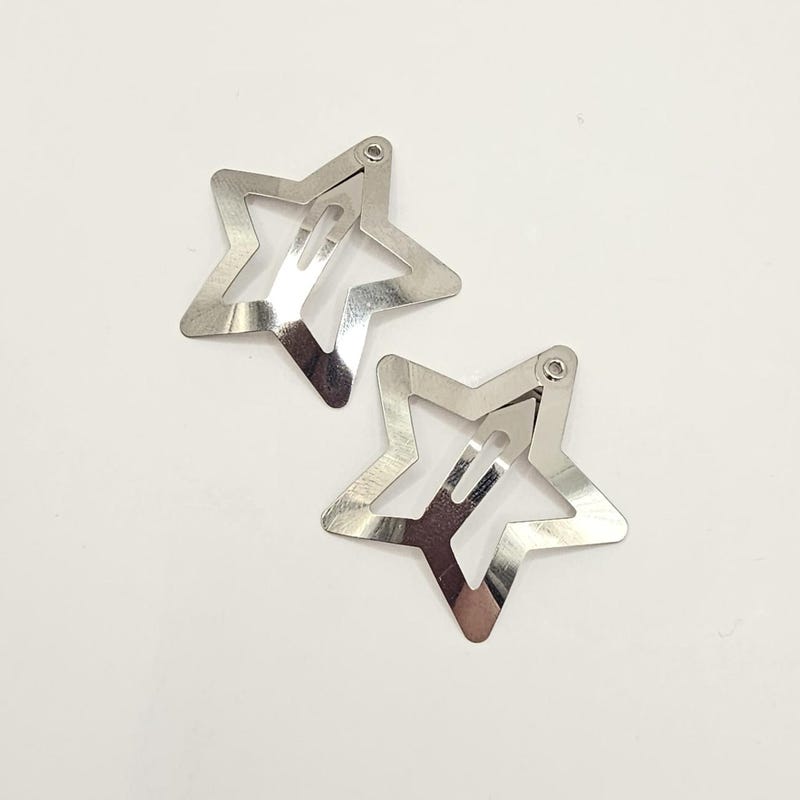 Pack of Star Hair Clips - Etsy