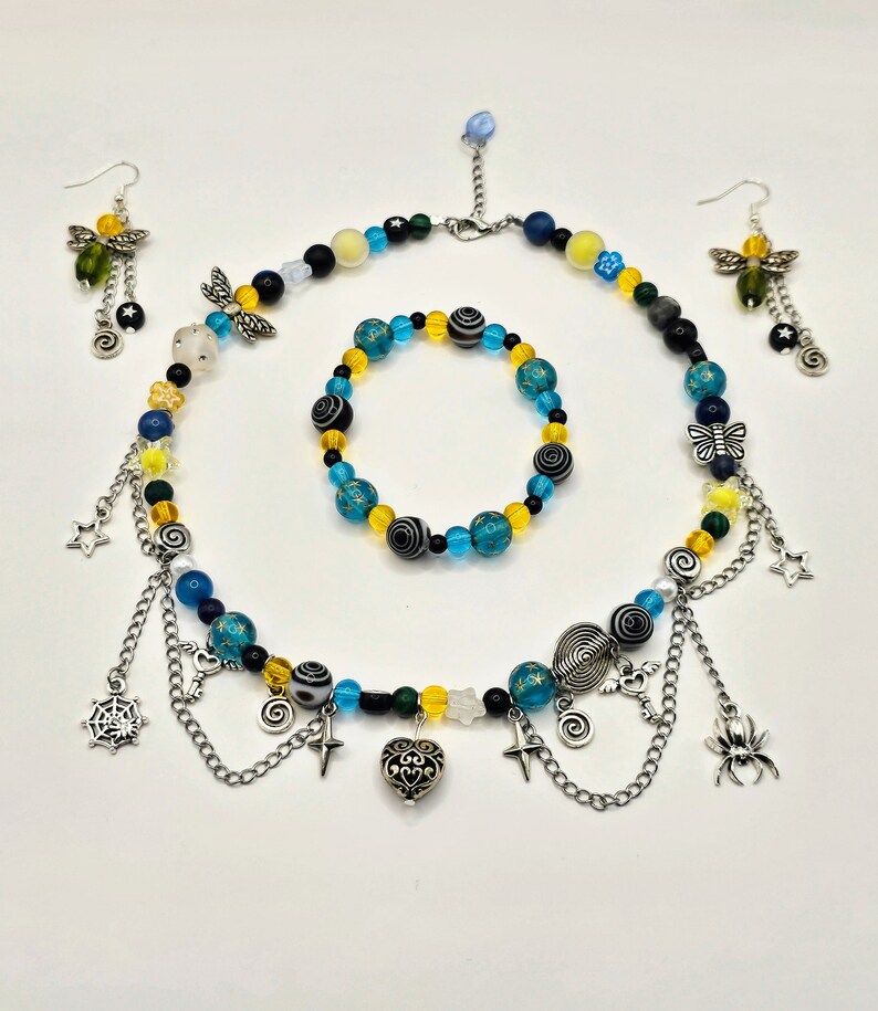 Coraline Jewelry and Charm Set - Etsy