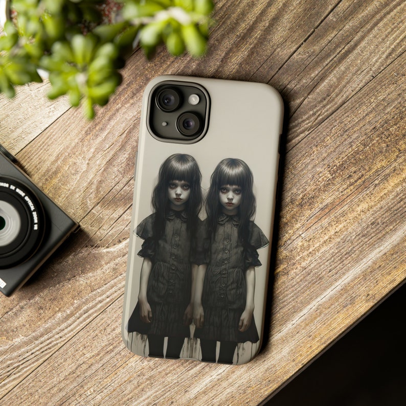 Creepy Twins Horror Print, Tough Mobile Cases, Suitable for Iphone ...