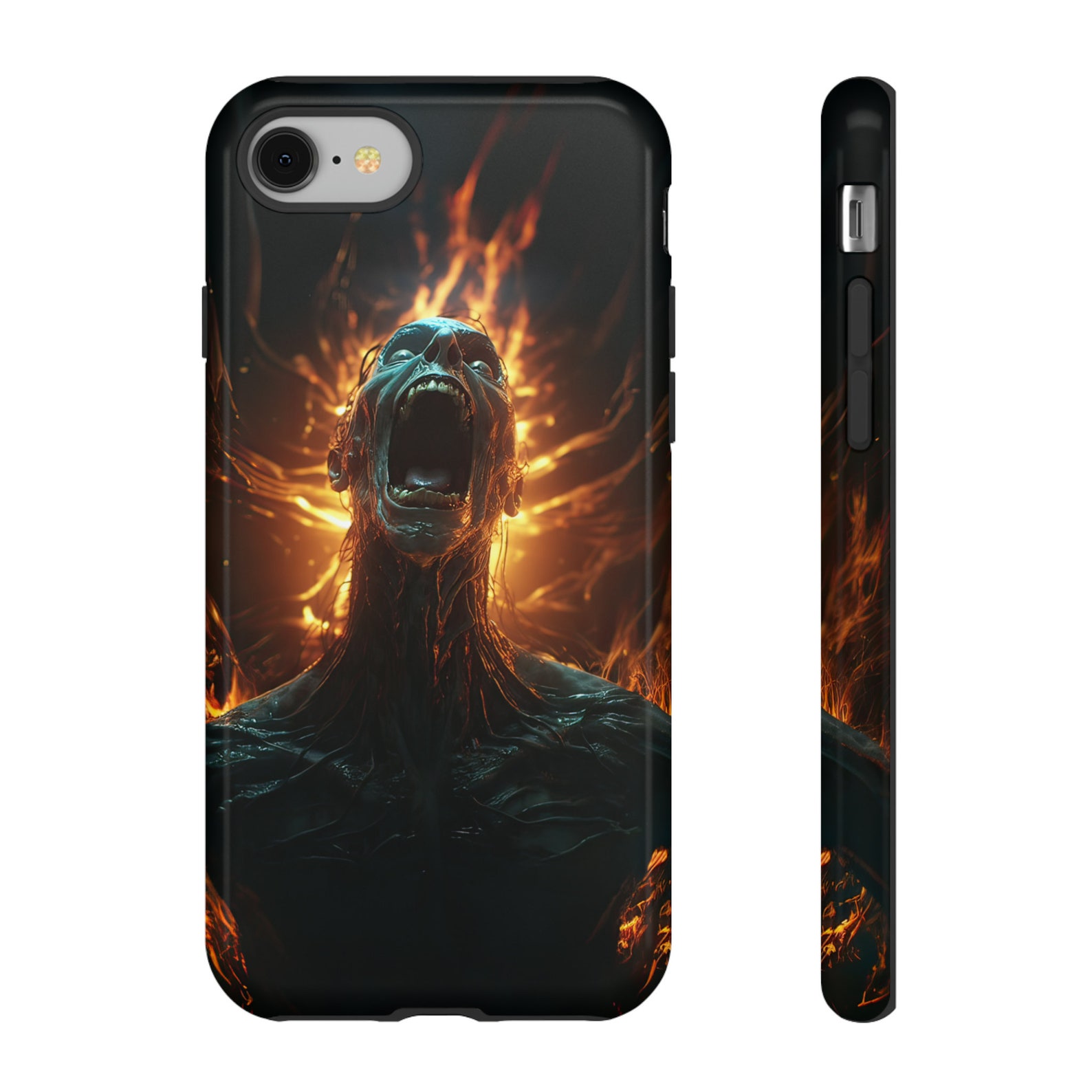 Demonic Possession Phone Case: Horror Print, Tough Protection - Etsy