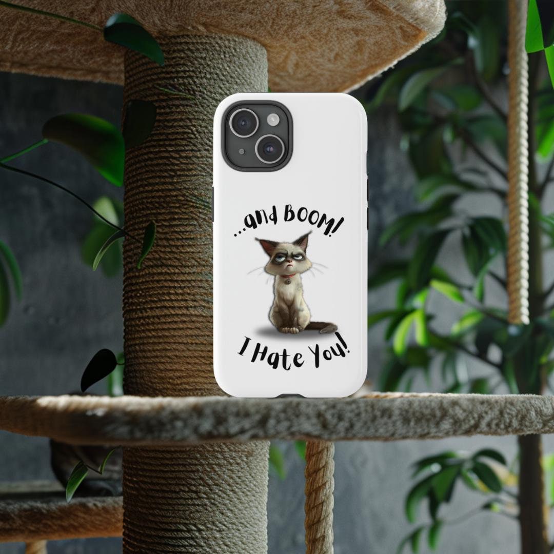 Funny Rude Cat Meme, Tough Mobile Phone Cases, to Fit Iphone, Samsung ...