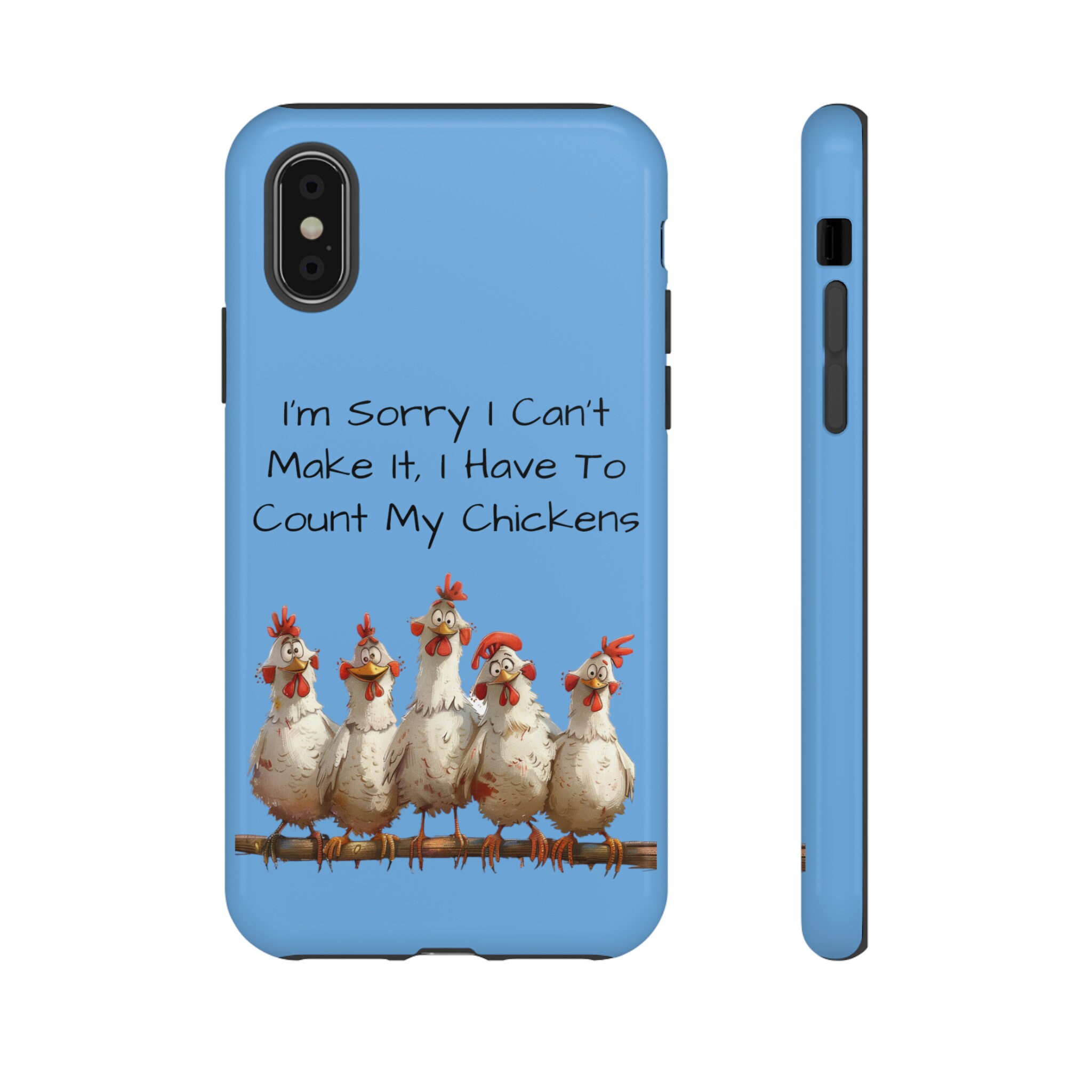 Tough Cases, Chicken Lover Gift, Poultry Fanciers Phone Cover, Cartoon ...