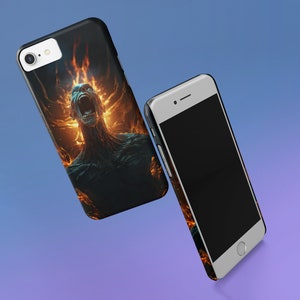 Demonic Possession Phone Case: Horror Print, Tough Protection - Etsy
