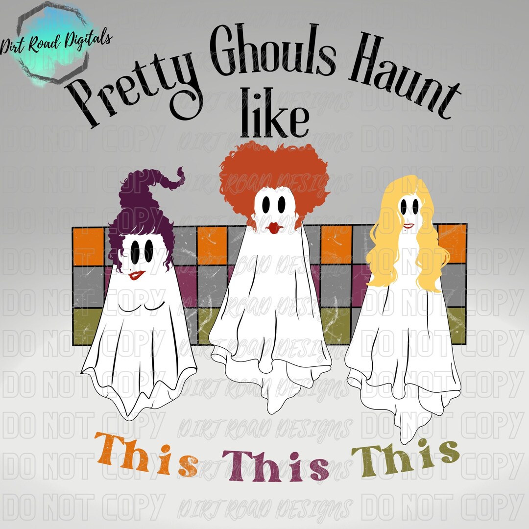 Pretty Ghouls Haunt Like This - Digital Download - Etsy