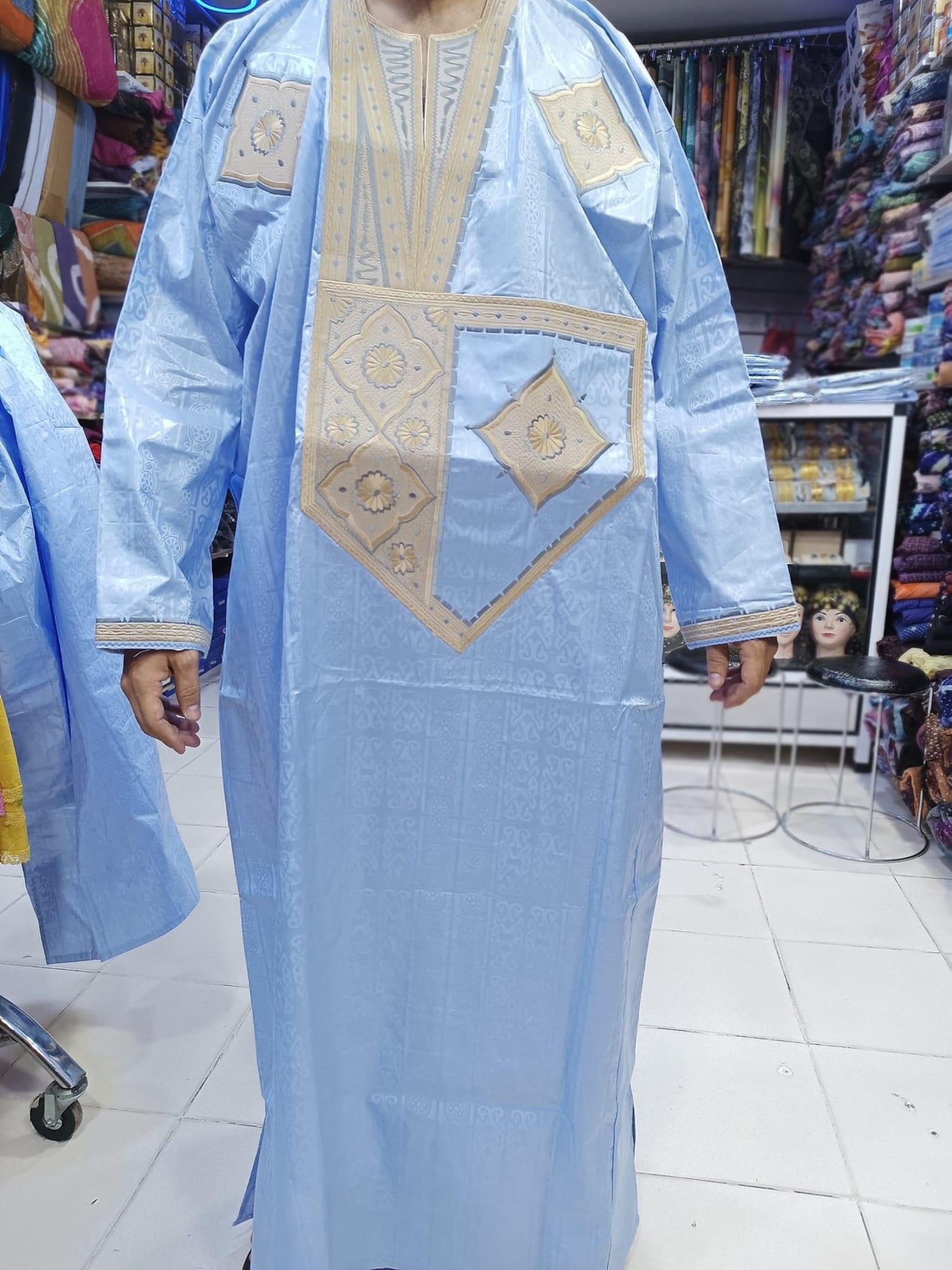 Traditional Mauritanian Caftan, Moroccan Daraa, Men Wedding Dress, Gift for Him, Tuareg Wedding ...