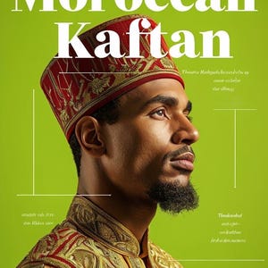 Traditional Mauritanian Caftan: Men's Moroccan Daraa Wedding Dress - Etsy