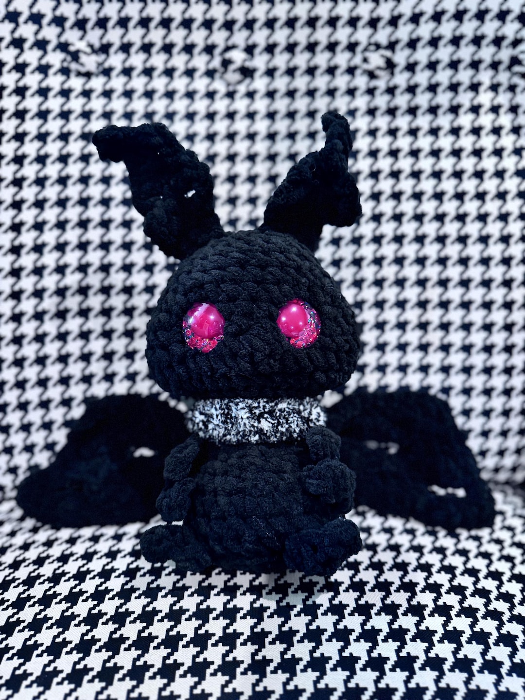 Mothman Crochet Plushie: Spooky Cute Cryptid Doll - Etsy