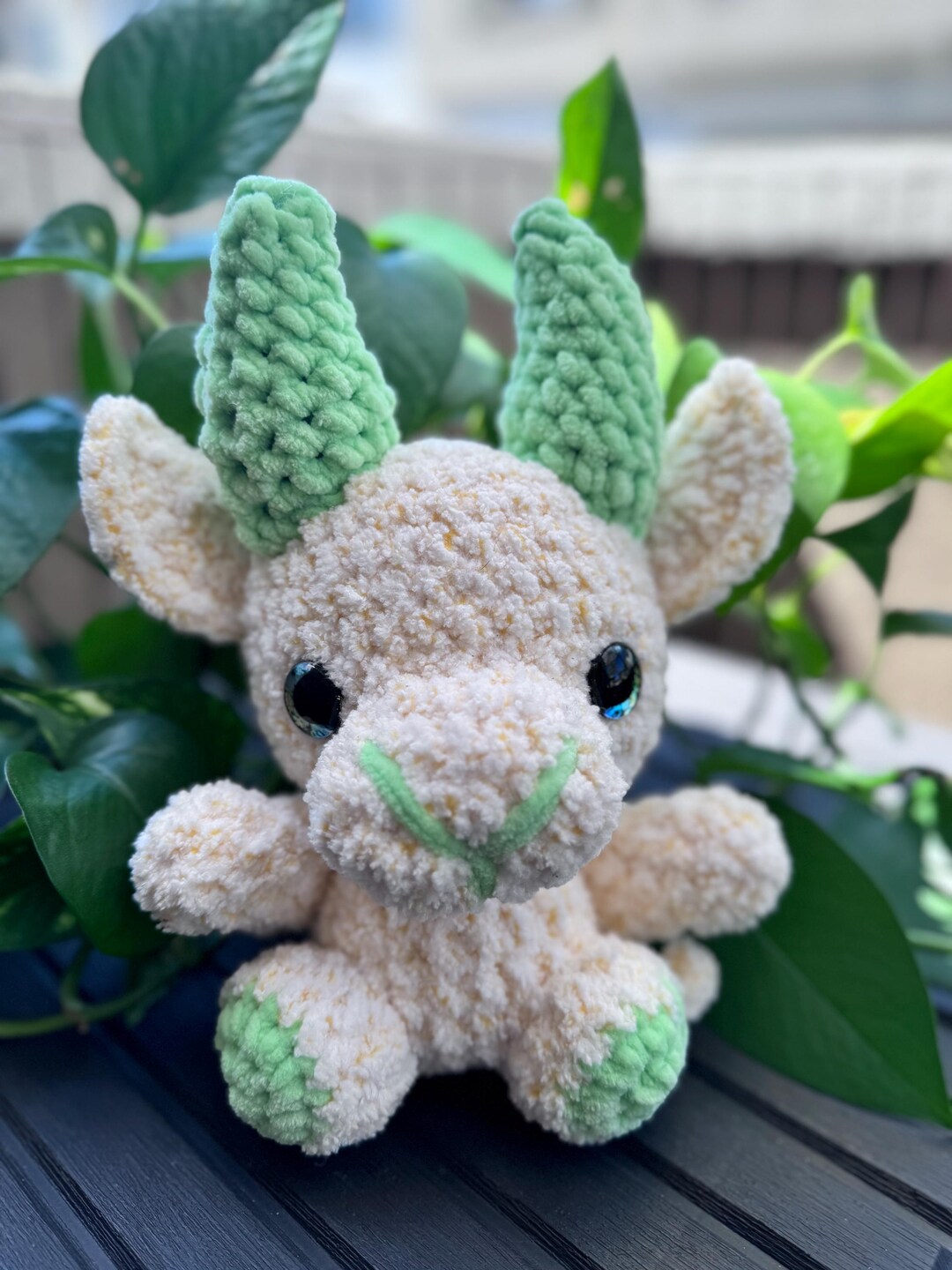 Crochet Pastel Goat Plushie: Handmade Goat Amigurumi - Etsy