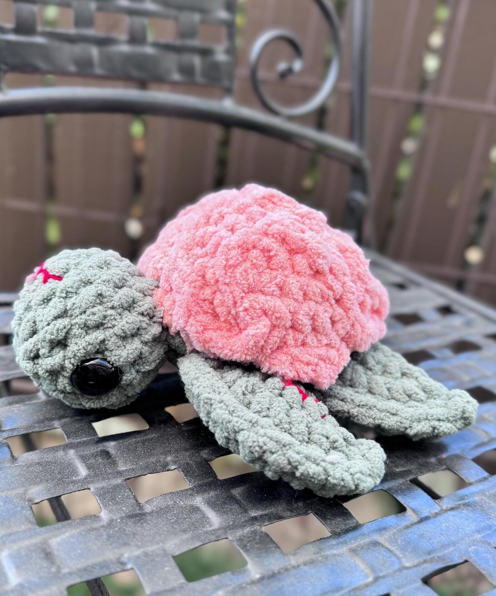 Zombie Turtle, Sea Turtle Plushie, Halloween Plushie, Spooky Crochet ...