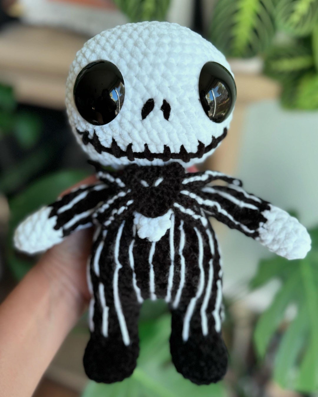 Jack Skellington Crochet Plushie: Nightmare Before Christmas Inspired ...