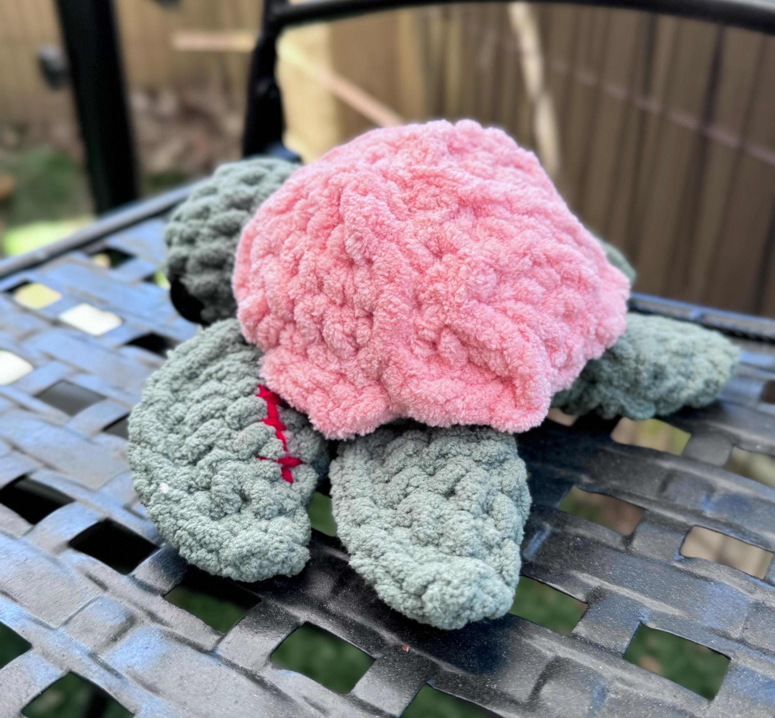 Zombie Turtle, Sea Turtle Plushie, Halloween Plushie, Spooky Crochet ...