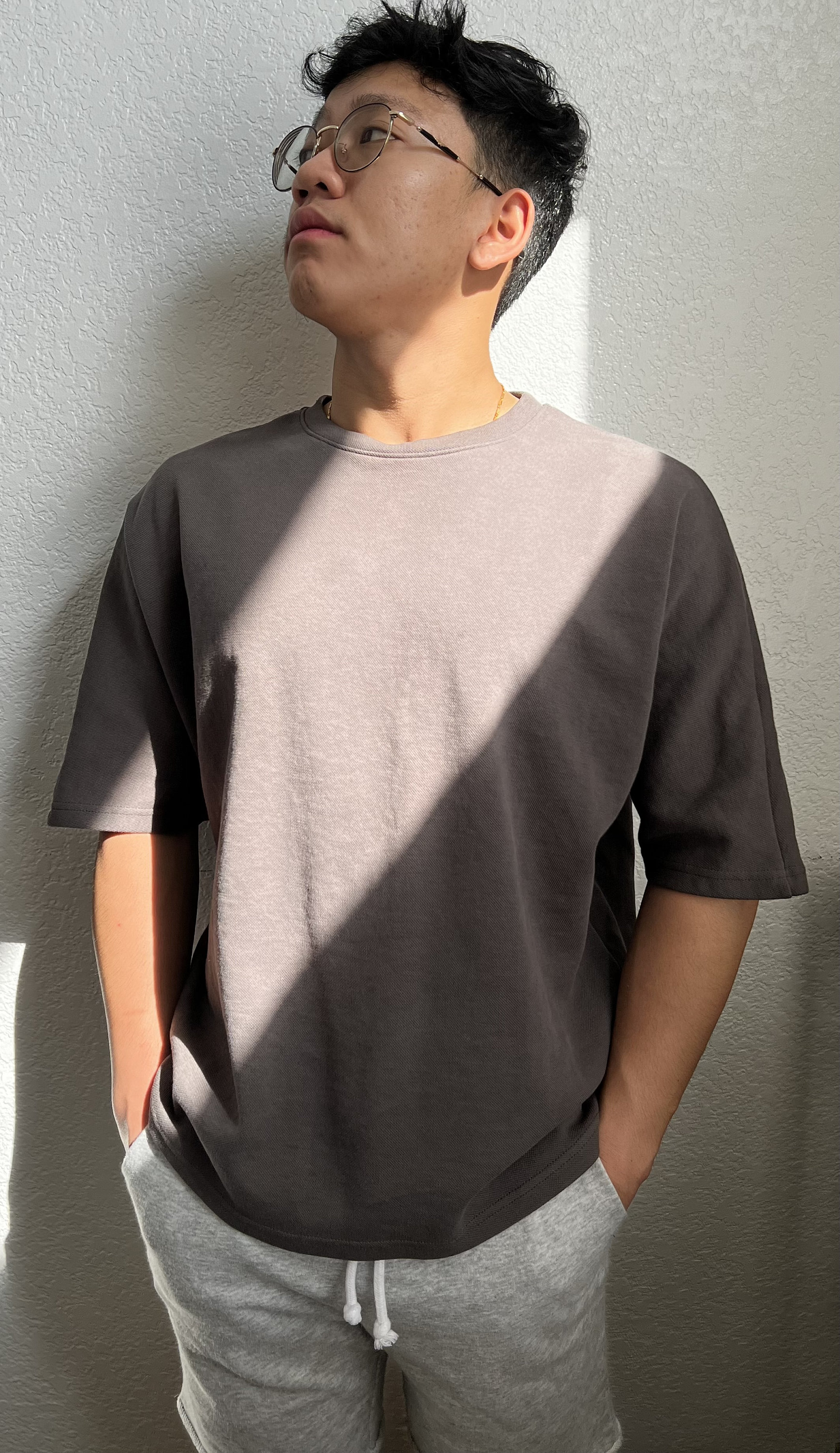 Men's Oversized Heavyweight Short-sleeve T-shirt - Etsy