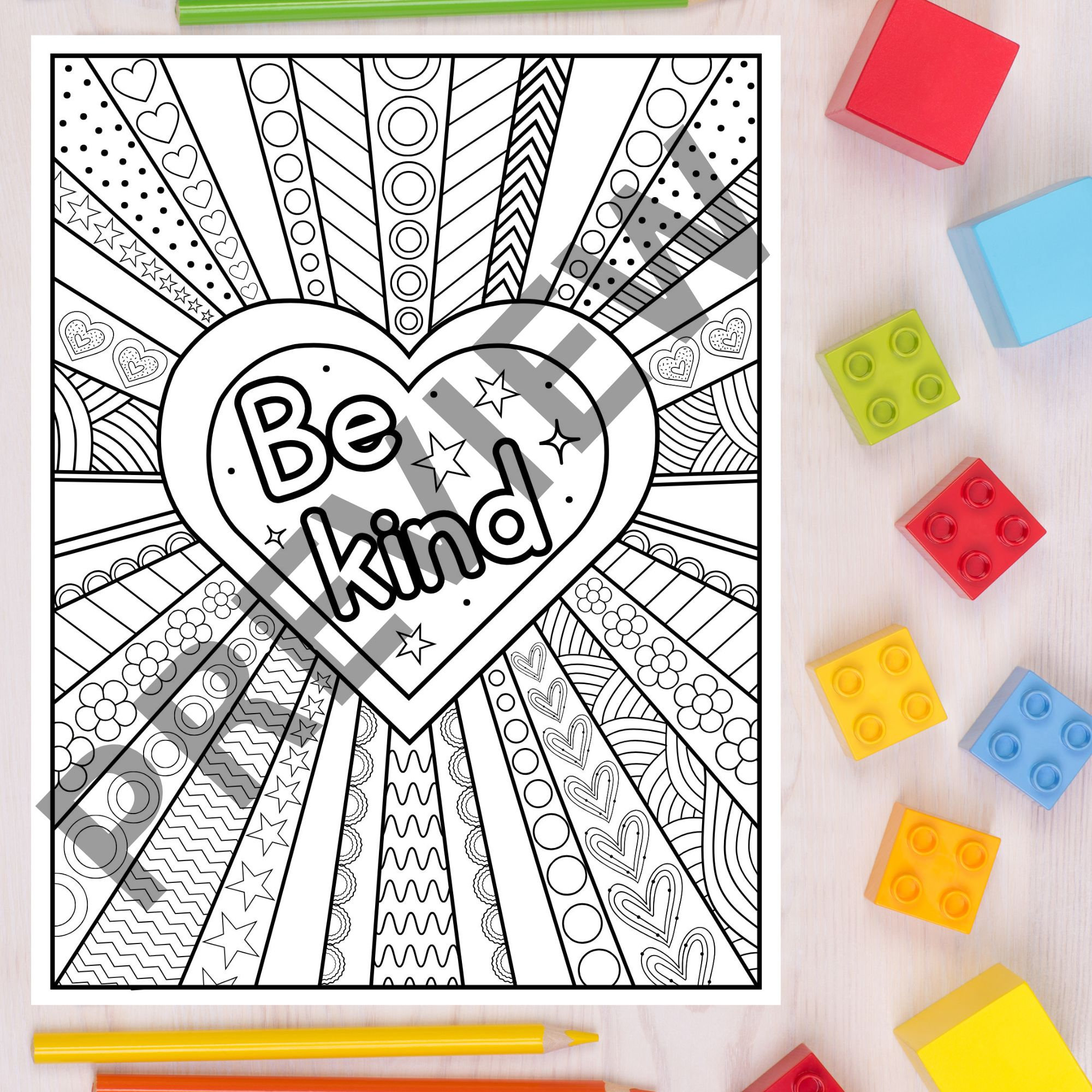 Kindness Day Coloring Pages | World Kindness Day Coloring Pages ...