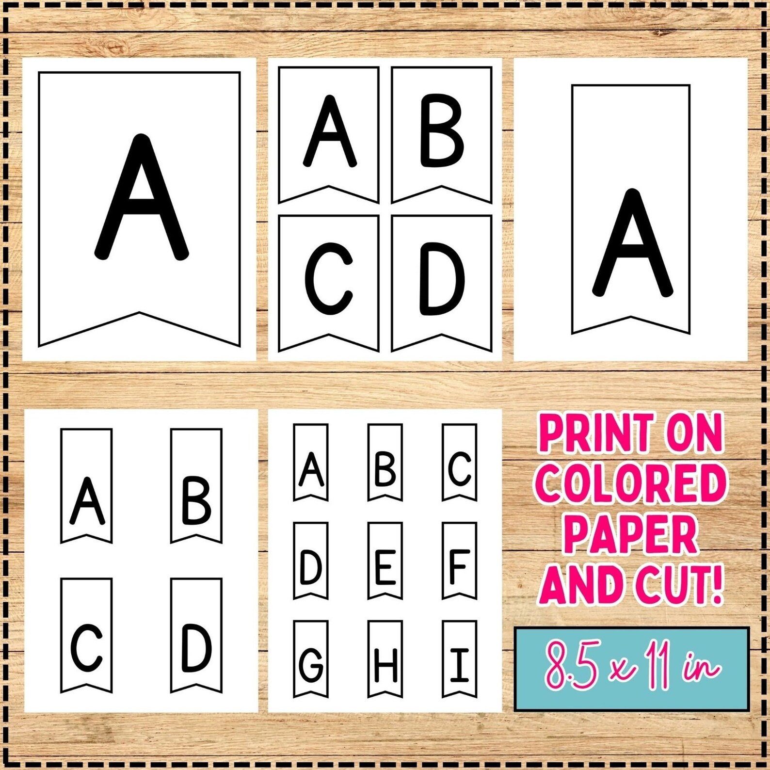 EID MUBARAK Big Letters Decoration | Printable Bulletin Board ...