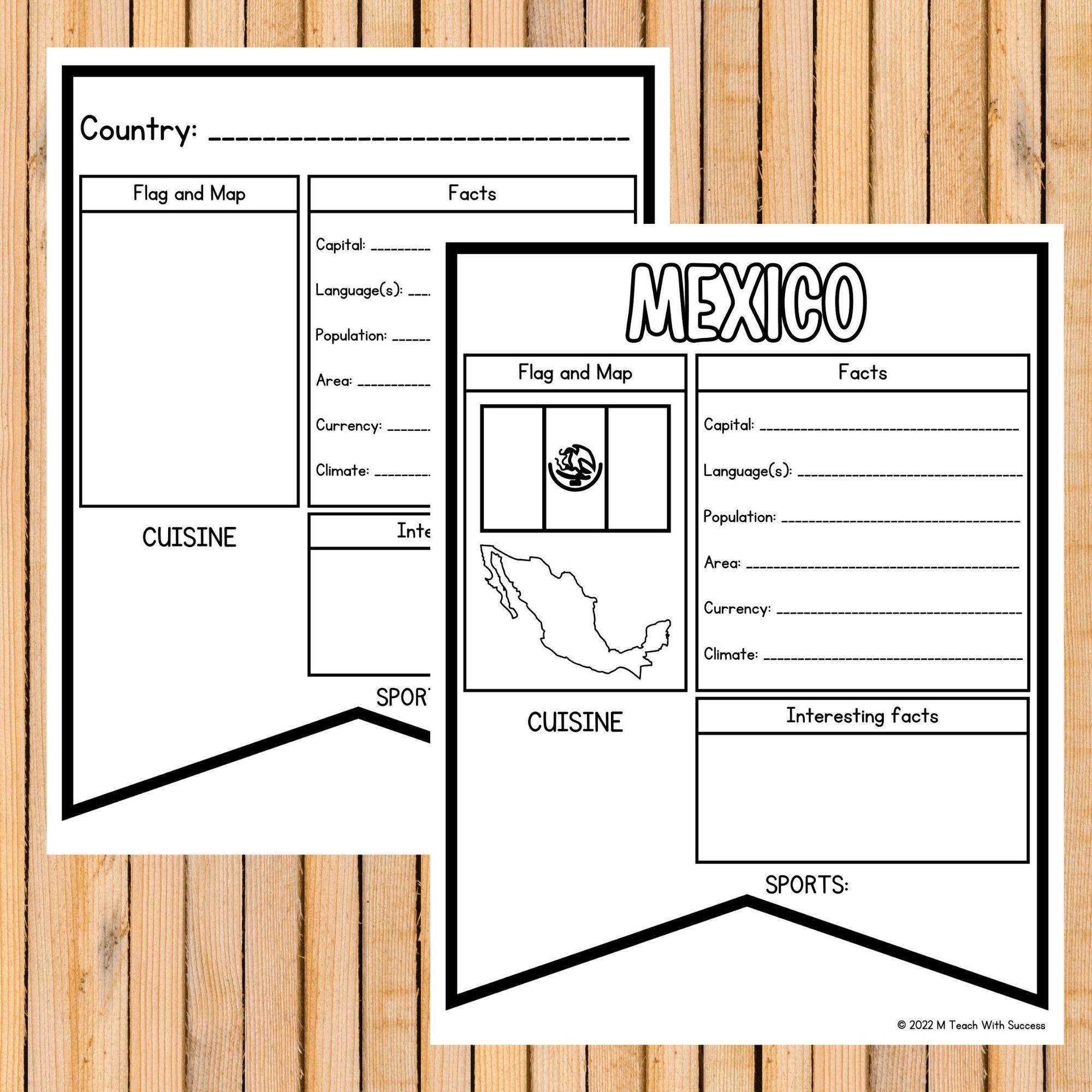 Spanish Speaking Countries Project Research Spanish Speaking Countries ...