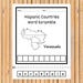 Spanish Speaking Countries Word Scramble Game | National Hispanic ...