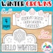Winter Paper Crown Craft Templates | Winter Headband | Winter Snowflake ...
