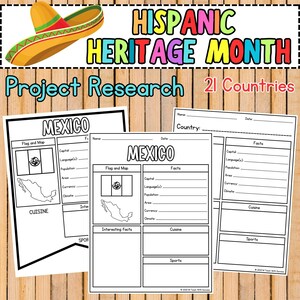 Spanish Speaking Countries Project Research Spanish Speaking Countries ...