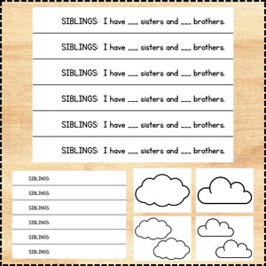 Fully Editable All About Me Rainbow Craft Templates | Printable Back to ...