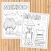 Hispanic Heritage Month Coloring Pages | Spanish Speaking Countries ...