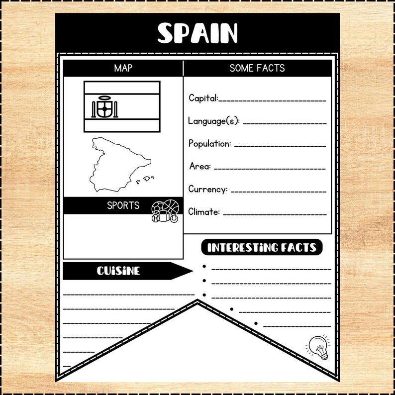 Spanish Speaking Countries Project Research Banners With Flags, Poster ...