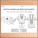 Native American Heritage Month Coloring Pages | Indigenous People ...