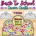 Printable Back to School Paper Crown Crafts | First Day of School Crown ...