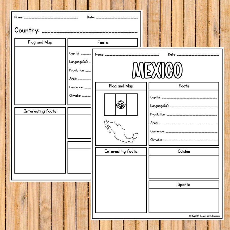 Spanish Speaking Countries Project Research Spanish Speaking Countries ...