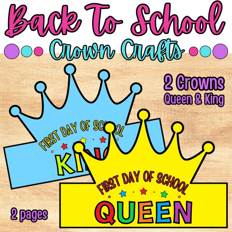 Printable Crown - Etsy