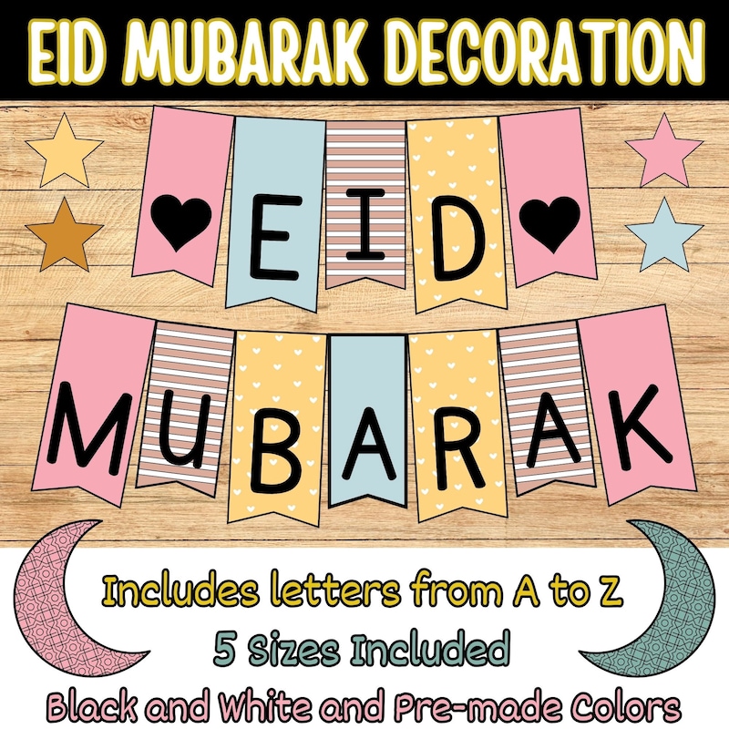 Ramadan Big Decorations - Etsy