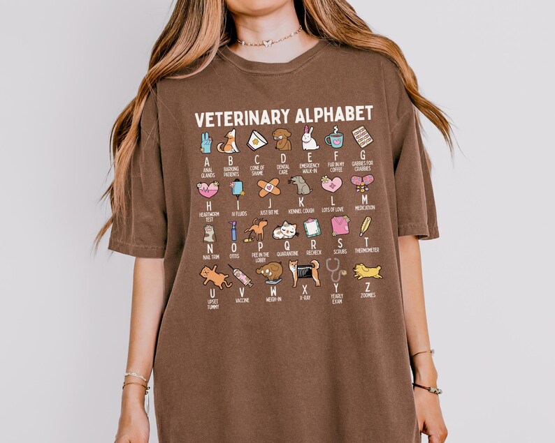 Veterinarian Shirt, Veterinary Medicine T-shirt, Vet Tech Gift ...