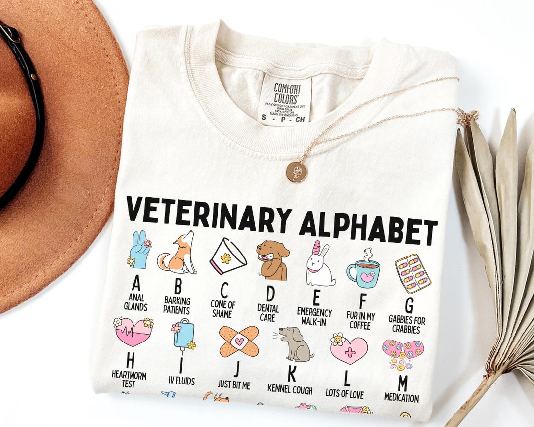 Veterinarian Shirt, Veterinary Medicine T-shirt, Vet Tech Gift ...