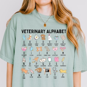 Veterinarian Shirt, Veterinary Medicine T-shirt, Vet Tech Gift ...