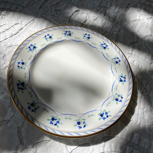 Vintage Lenox China Orleans Blue 5pc Setting - Etsy