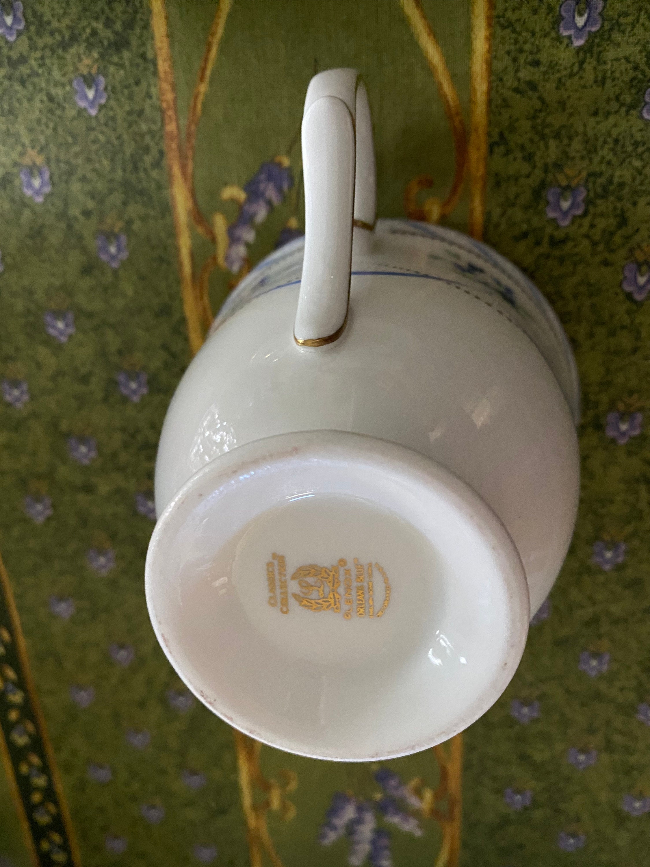 Vintage Lenox China Orleans Blue 5pc Setting - Etsy