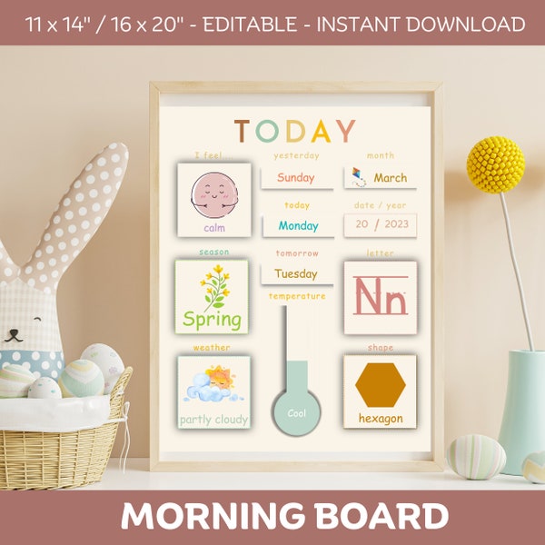 Learning Calendar - Etsy