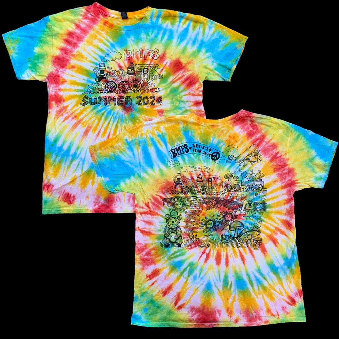 BMFS Billy Strings Tie Dye Summer Tour T-shirt - Etsy