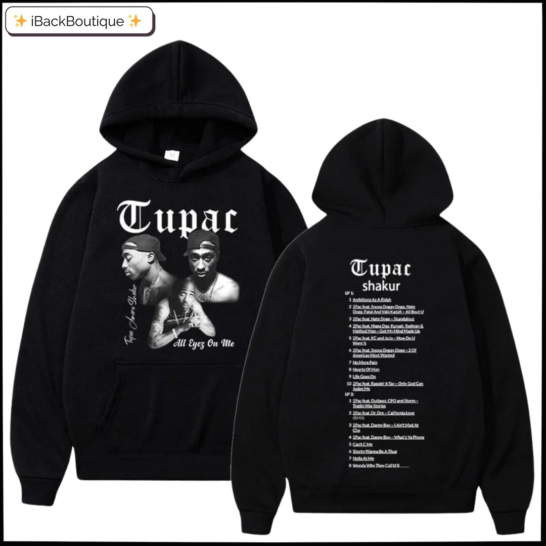Tupac Hoodie , Retro Hoodie , 2pac Hoodie , Hip Hop Hoodie , Pria ...