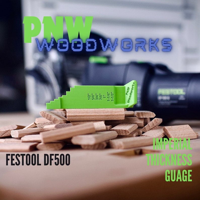 FESTOOL Domino DF500 Thickness Gauge - Etsy