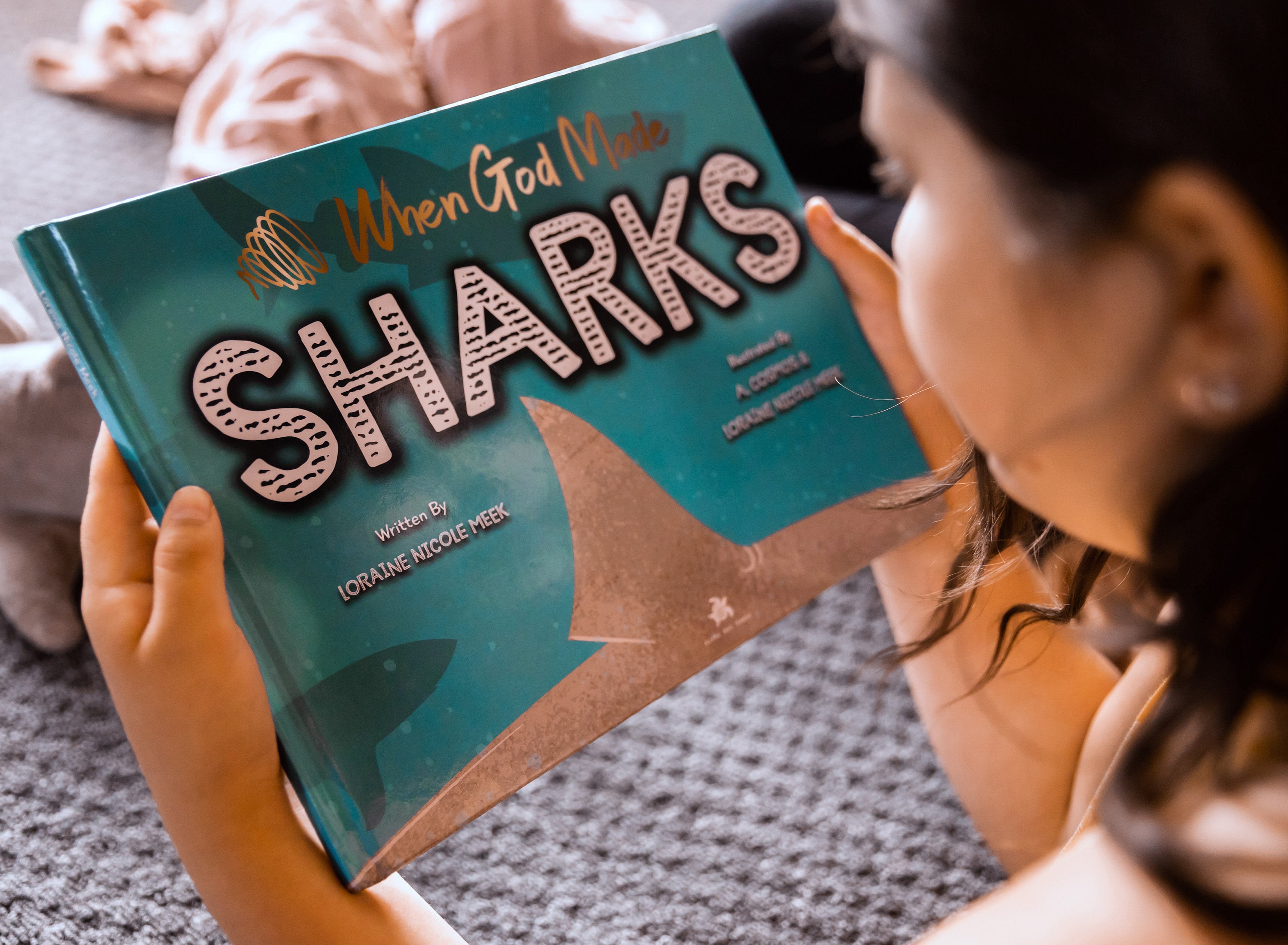 When God Made Sharks Children's Picture Book - Etsy