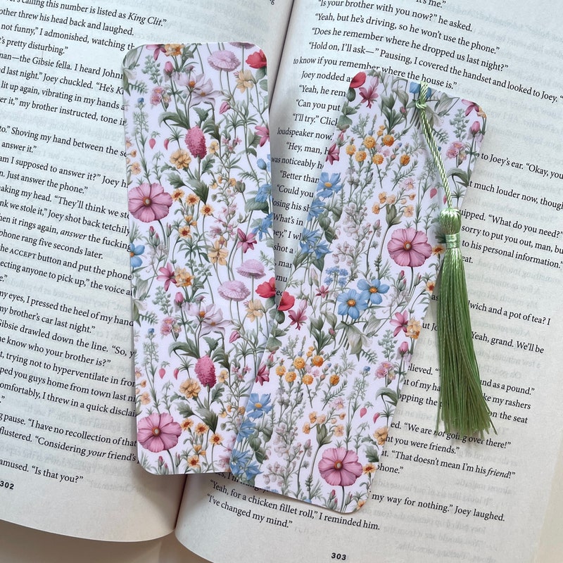Laminated Bookmark - Etsy