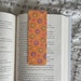 Retro Smile Floral Laminated Bookmark Smiley Face Bookmark - Etsy